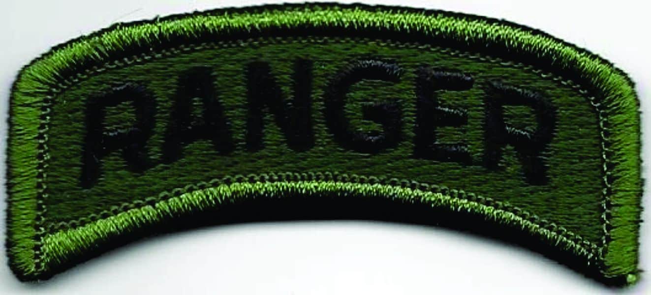 RANGER Tab Patch – Army Special Forces Tab Style – Olive Drab Tactical ...