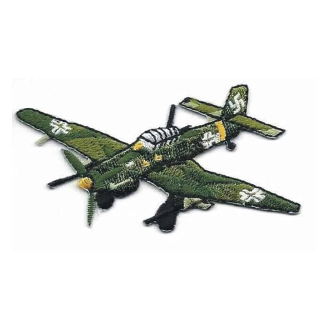 Warbird German Luftwaffe Stuka Ju87 WWII Aircraft Patch - B&B Accessories